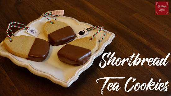 Shortbread Tea Cookies | Mrs Kringle's Kitchen