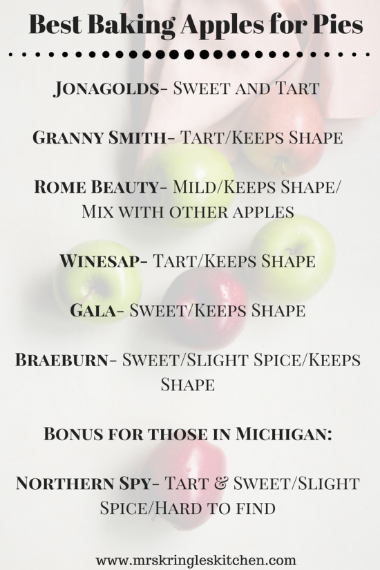 6 Best Apples for Baking Pies | Mrs Kringle's Kitchen