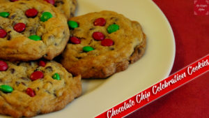 Chocolate Chip Celebration Cookies | Mrs Kringle's Kitchen