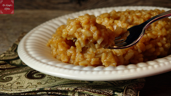 Pumpkin Brown Butter Risotto | Mrs Kringle's Kitchen