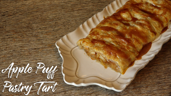 Apple Puff Pastry Tart | Mrs Kringle's Kitchen